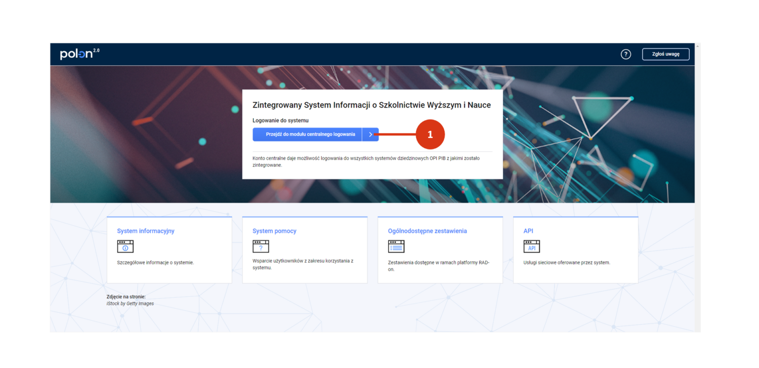 Logowanie do systemu POL-on – Pomoc POL-on