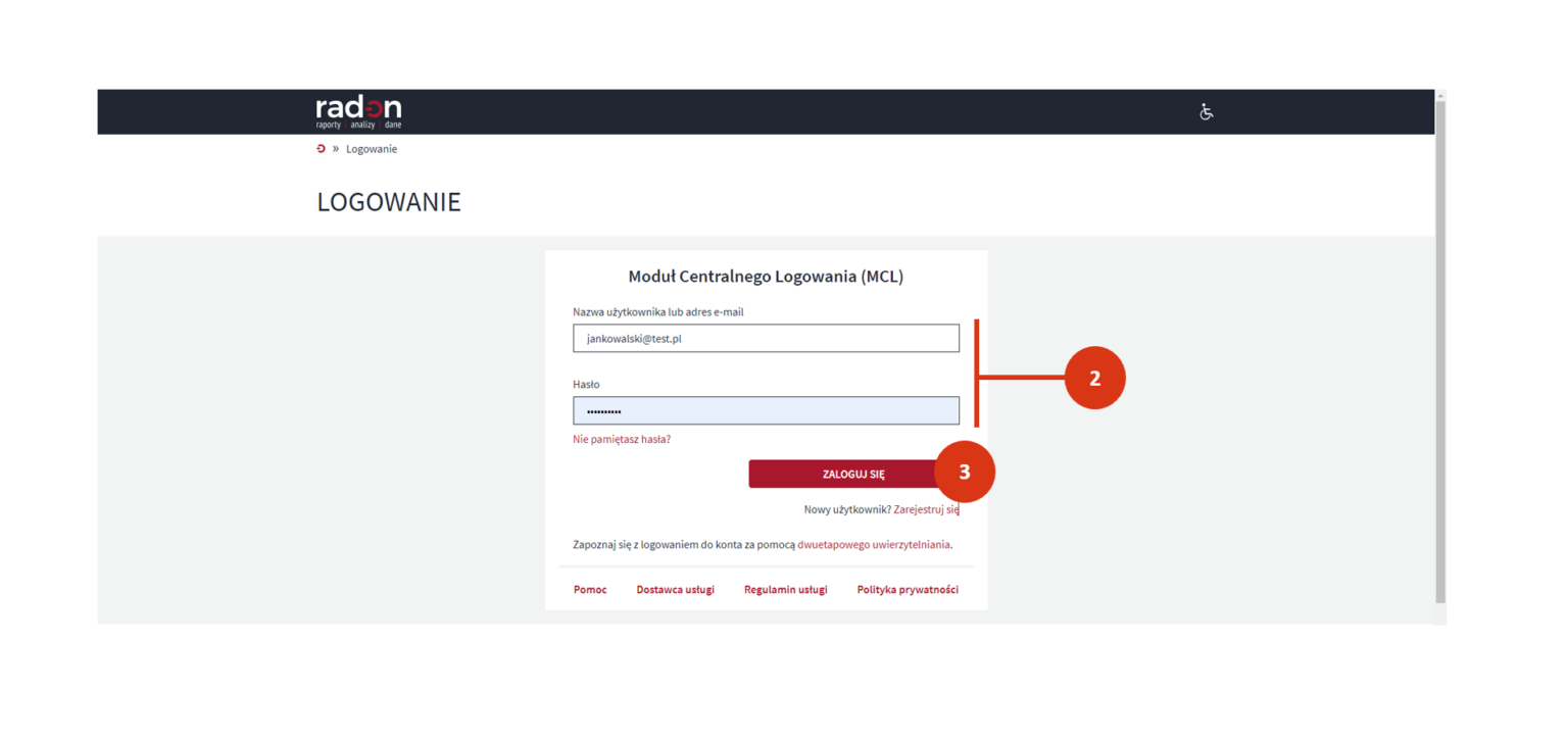 Logowanie do systemu POL-on – Pomoc POL-on