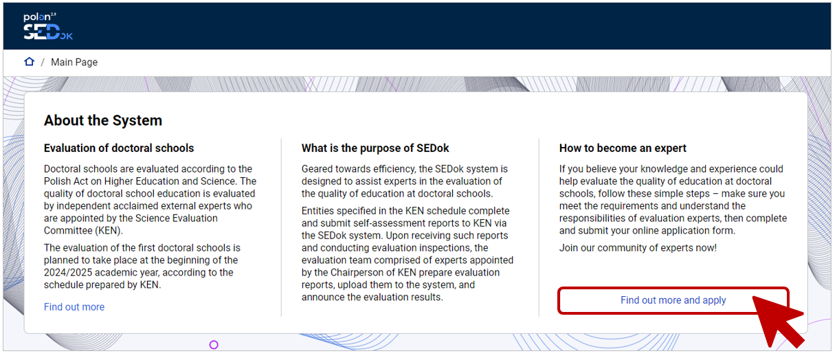 How to submit your expert application? – Pomoc POL-on