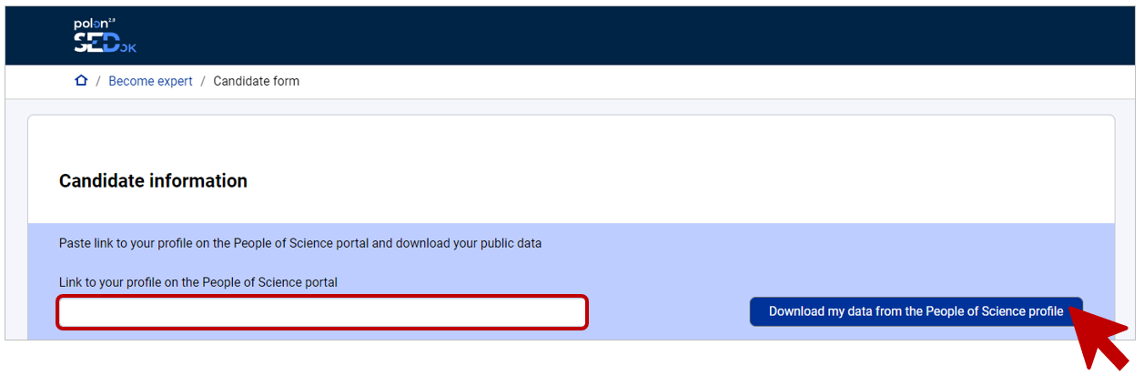 How to submit your expert application? – Pomoc POL-on